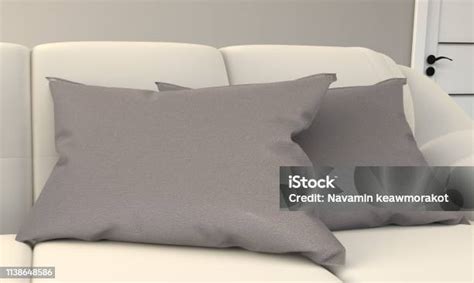 화이트 룸 인테리어 스칸디나비아 스타일소파 램프 베개 식물과 프레임 나무 바닥 및 흰색 벽 배경에 창문이 있는 현대적인 객실입니다 3d 렌더링 0명에 대한 스톡 사진 및