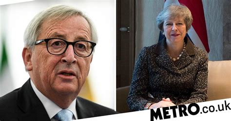 Jean Claude Juncker Warns May No Room For Brexit Renegotiation