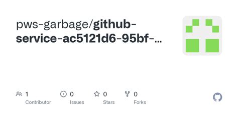 GitHub Pws Garbage Github Service Ac5121d6 95bf 4ff0 A06d F998b9bcf469