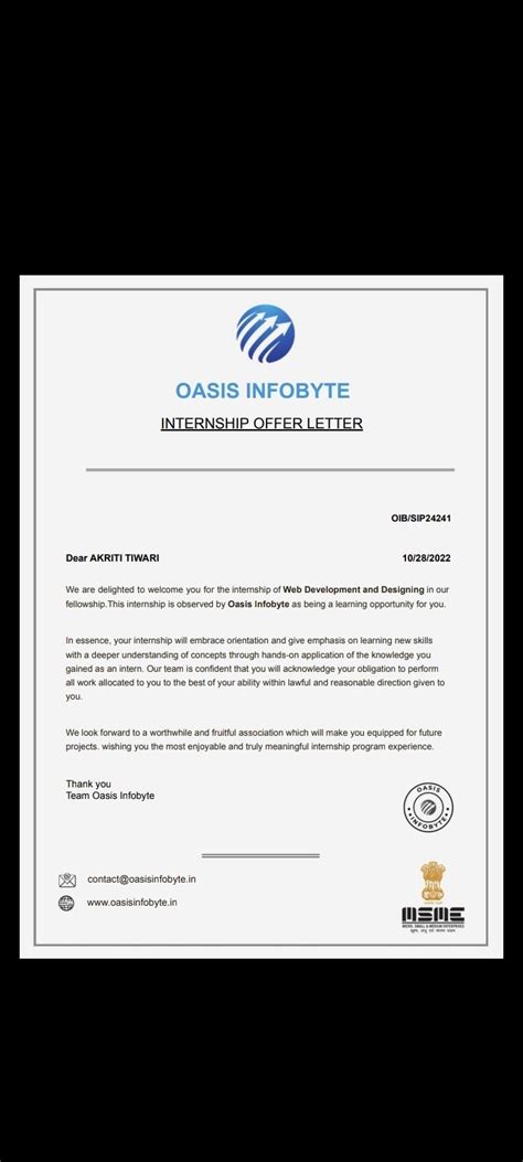 Oasisinfobyte Oasisinfobyte Internship Akriti Tiwari 11 Comments