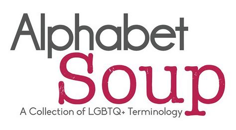 Alphabet Soup An A Z Guide To LGBTQIA Terminology