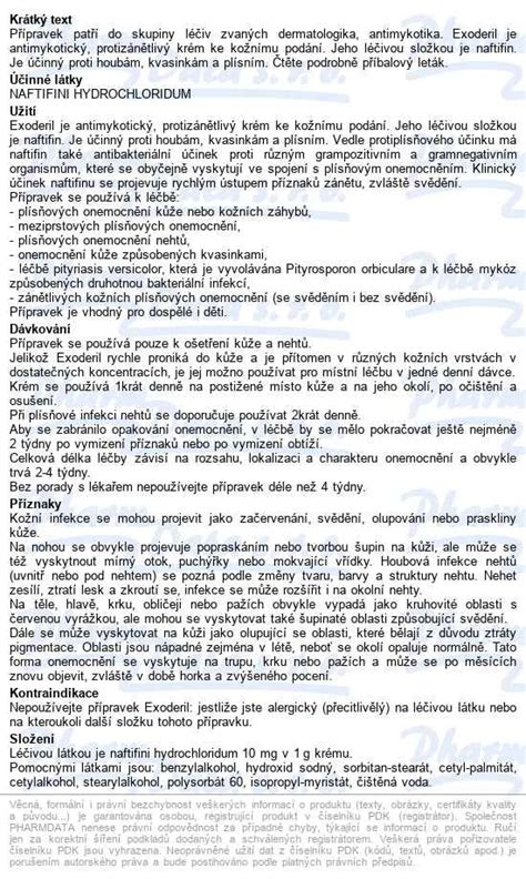 Exoderil Krém 10mg G 30g Nejlevnejsi On Line Lekarna Na Internetu Lekarna Pohoda Cz