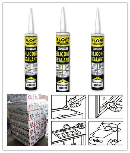 Fast Drying Waterproof Silicone Sealant High Temp Silicone Sealant