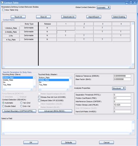 Msc Nastran Contact Analysis Suggestions Eng Tips