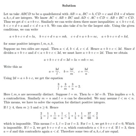 geometry proving two sides of a convex quadrilateral are equal for