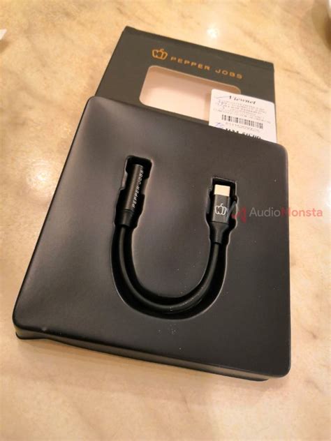 Pepper Jobs TCDA USB C Digital Audio Adapter AudioMonsta