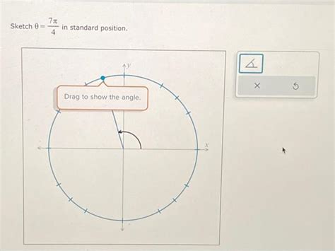 Solved a Sketch θ π in standard position Then sketch Chegg com