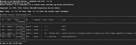 slow query causing zabbix v6 0 3 to stop responding zabbix forums
