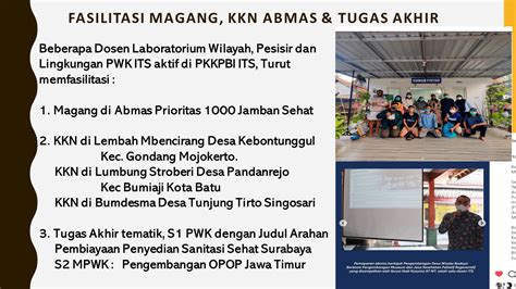 Regional Coastal And Environmental Laboratory Departemen Perencanaan