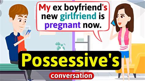 Possessives Pronouns Adjectives English Conversation Practice