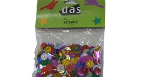 Sequins Assorted Colour 25g