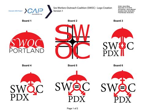 Sex Worker Outreach Coalition Logo Project V On Behance
