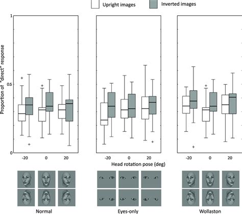 Box Plot Summarizing The Proportion Of Direct Responses Across Eye Download Scientific