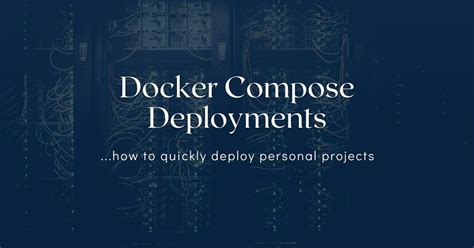 Efficient Deployment For Personal Projects Sergiu Nagailic Nikro Blog