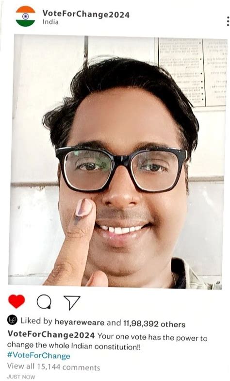 Deepak Tripathi On Linkedin Thank Loksabhaelection2024 Loksabhaelection2024 Informedvoting
