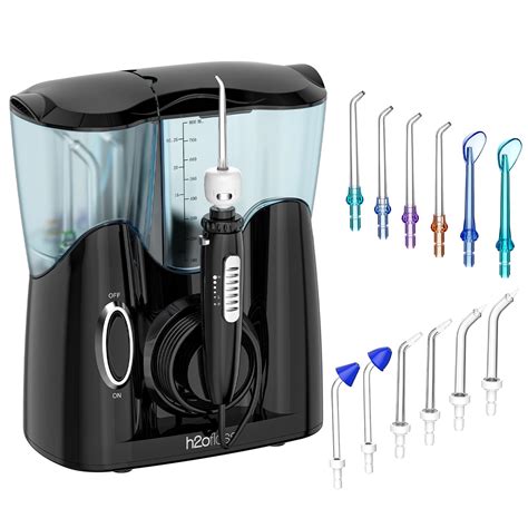H2ofloss Water Flosser For Teeth Braces Professional Water Teeth Cleaner With 800ml Water Tank