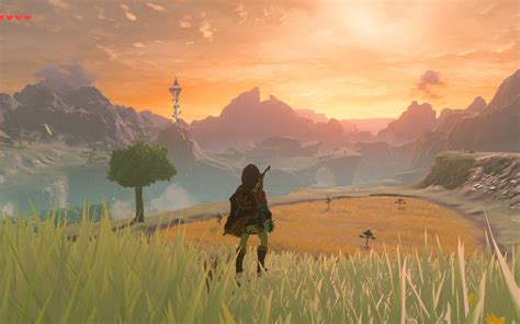 塞尔达传说旷野之息 海拉鲁的日落 4k60帧 Hardrock Hardrock 哔哩哔哩视频