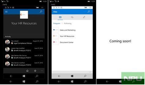Sharepoint App For Windows 10 Mobile Appears In Windows Store Nokiapoweruser