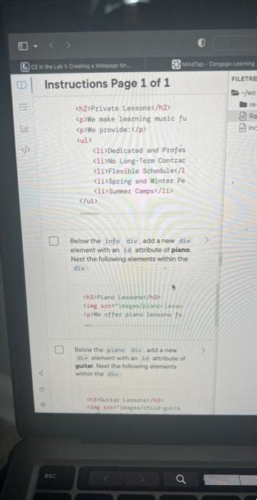 solved upload your code from chapter 2 lab 1 of use the