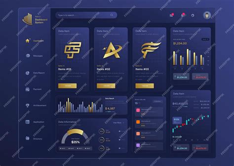 Premium Vector Infographic Nft Dashboard Uiux Design With Graphs Charts And Diagram
