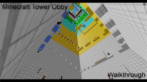 Minecraft Tower Obby [walkthrough] Youtube