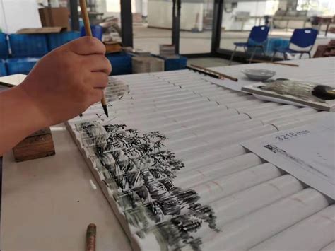 Non Copyable Art Handmade Tiles