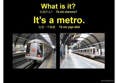 Transportation Context General Readi English Esl Powerpoints