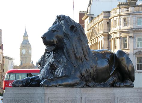 Trafalgar Square Lions Bob Speels Website