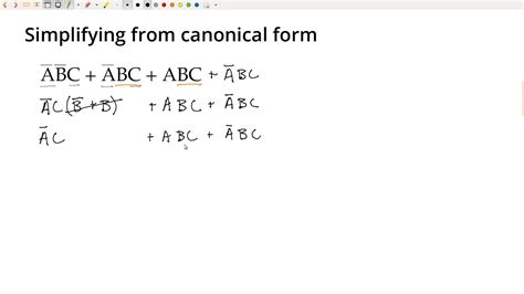 Boolean Logic Simplification Example Youtube