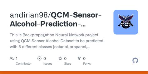 Github Andirian98qcm Sensor Alcohol Prediction Using Bpnn Project