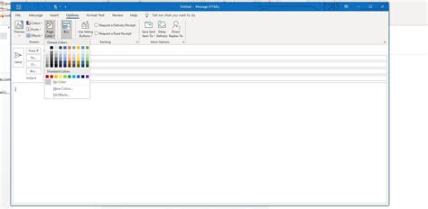 How To Add A Background Image To A Message In Outlook