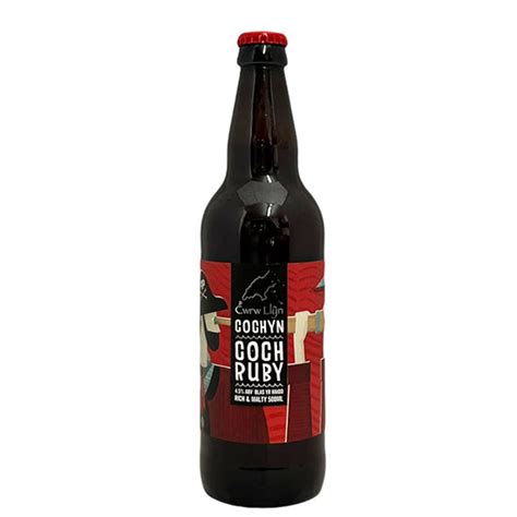 Cwrw Llyn Cochyn Ruby Ale 500ml Beer Dylanwad