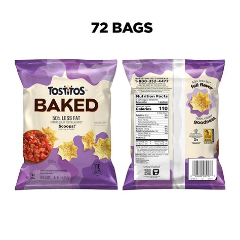 Tostitos Bitesize Rounds 1 Ounce Pack Of 40oven Baked Scoops