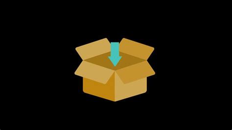 Box Opening Animation Stock Video Footage For Free Download