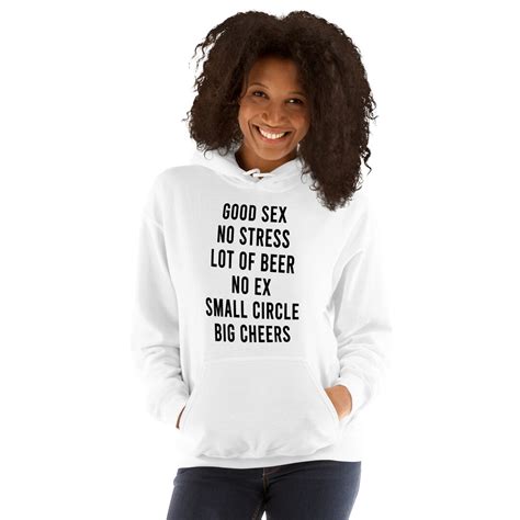 Good Sex No Stressfunny Meme Hoodie Meme Trendy Hoodie T