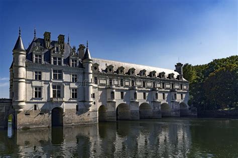 Castle Chenonceau 6 Stock Image Image Of Tower Europe 351341913