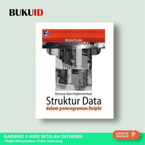 Promo Buku Konsep Dan Implementasi Struktur Data Dalam Pemrograman