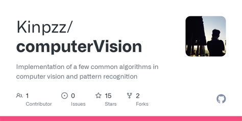 Github Kinpzzcomputervision Implementation Of A Few Common