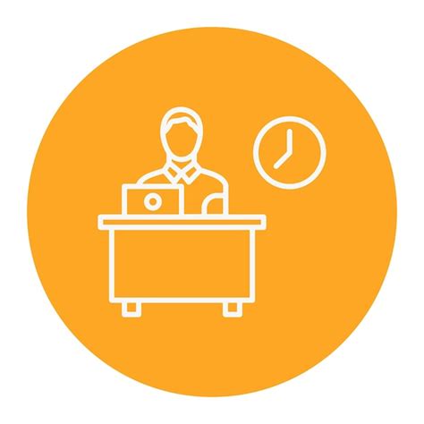 Premium Vector Study Table Vector Illustration