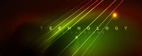 라인 추상적 인 벽지 반짝 운동 마법의 공간 빛 반짝 컬러 네온 빛 테크노 추상적인 배경 0명에 대한 스톡 벡터 아트 및 기타