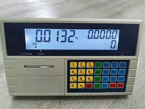Printer Indicator With Stickers Counting Function Label Printer Display Floor Scale Platform