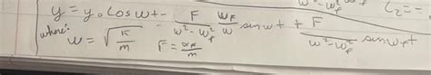 Solved 5 30 Points Driven Damped Oscillator A Driven