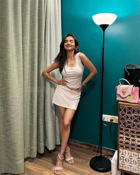 Cute Anushka Sen In A White Top And Mini Skirt Pictures 06 307512