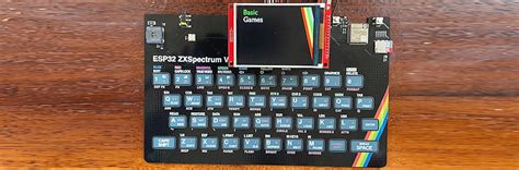 Making A Zx Spectrum With Full Color Pcb Esp32 S3 And Lcd Display