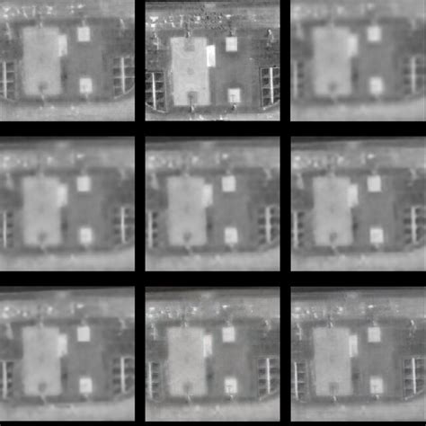 visual comparison on example 1 of our private test set with a scaling