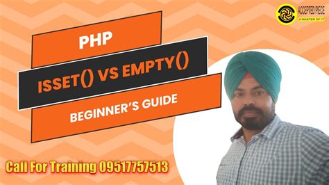 Php Tutorial Difference Between Isset And Empty Explained Youtube