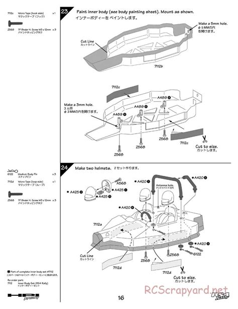 Hpi Manual Rs4 Rally • Rcscrapyard Radio Controlled Model Archive