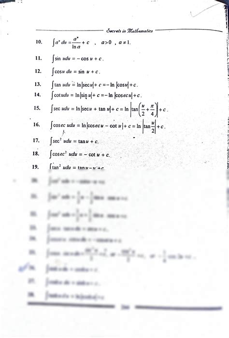 Solution Hyperbolic Formula List Mathmatics Studypool