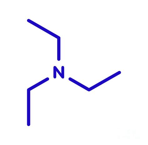 Triethylamine Structural Formula
