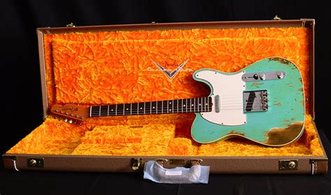 Fender Custom Shop 1960 Telecaster Custom Heavy Relic Seafoam Fender